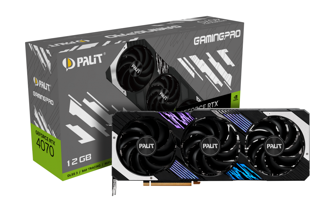 ::Palit Products - GeForce RTX™ 4070 GamingPro